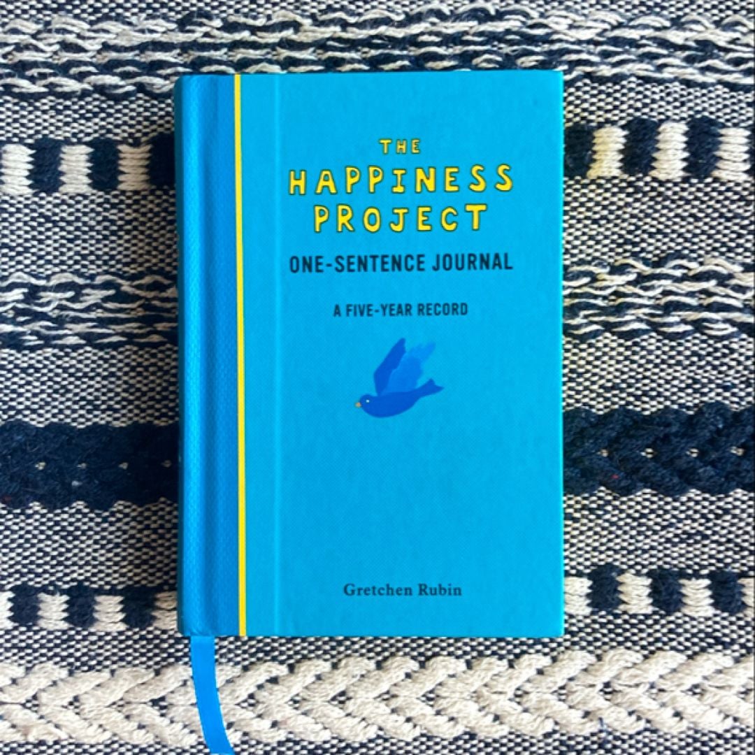 The Happiness Project One-Sentence Journal by Gretchen Rubin