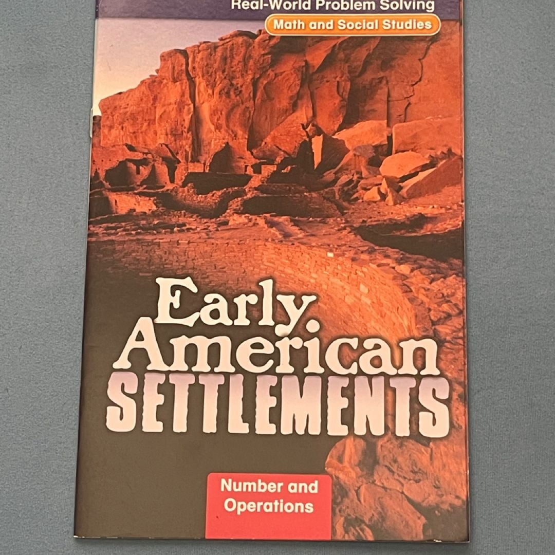 Math and Social Studies: Early American Settlements by Macmillan/McGraw ...