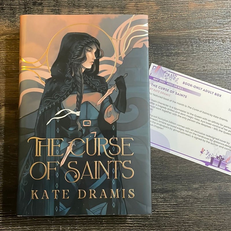The Curse of Saints by Kate Dramis, Hardcover | Pangobooks