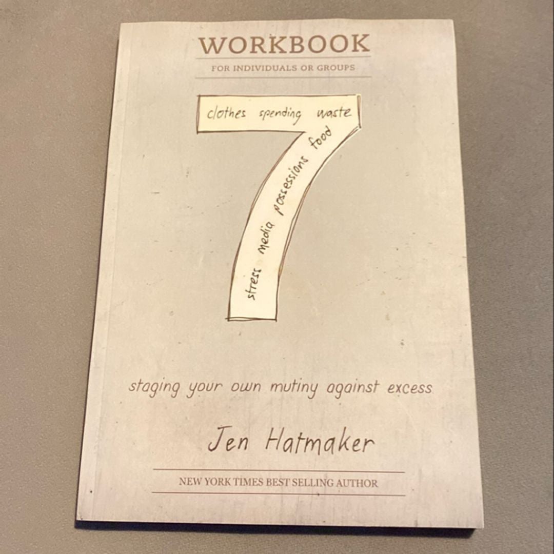 The 7 Experiment - Bible Study Book by Jen Hatmaker