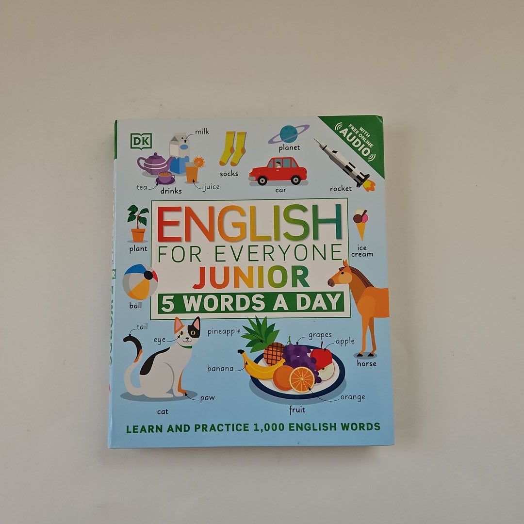 English for Everyone Junior: 5 Words a Day by DK