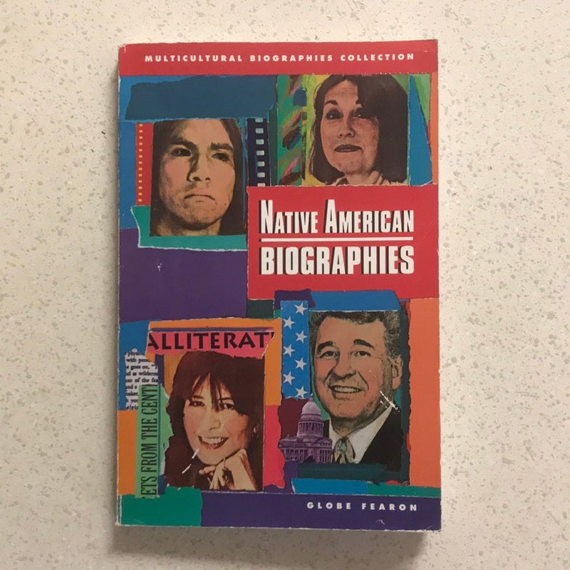 Native American Biographies by Globe-Fearon Staff, Paperback | Pangobooks