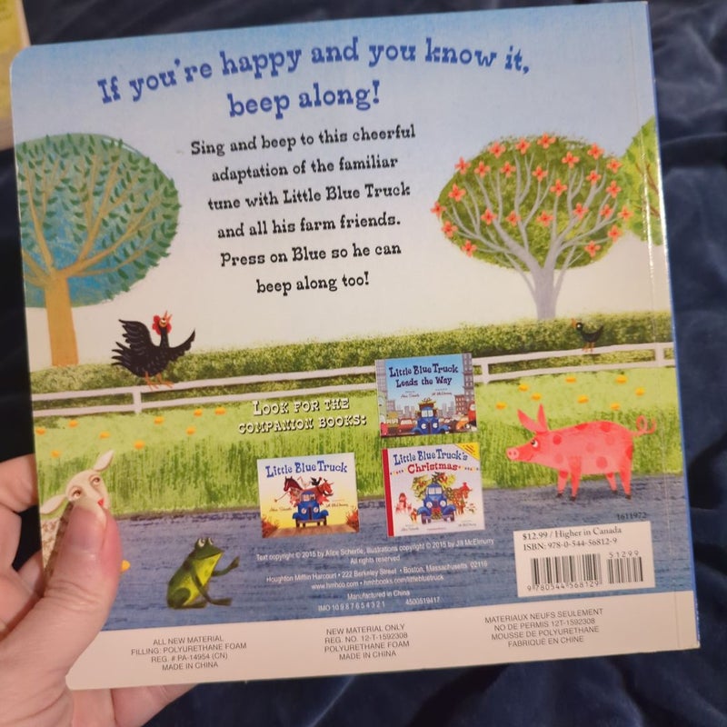 Little Blue Truck's Beep-Along Book by Alice Schertle, Hardcover ...