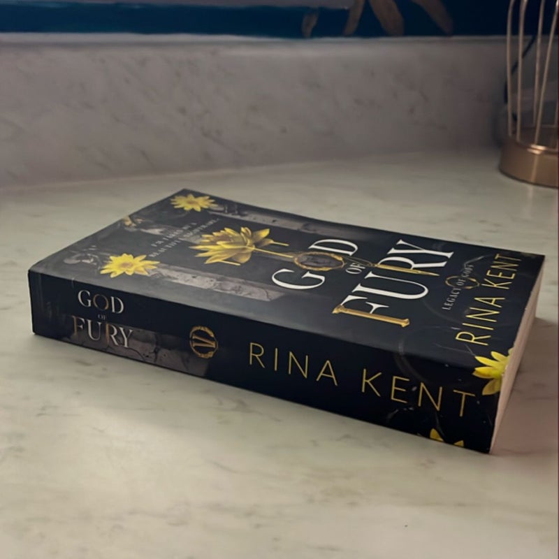 God of Fury by Rina Kent, Paperback | Pangobooks