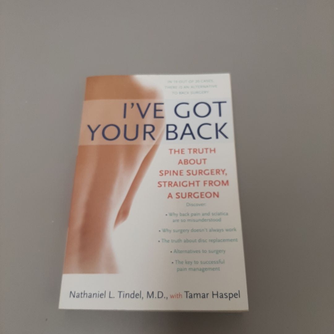 I've Got Your Back by Nathaniel L. Tindel, Tamar Haspel
