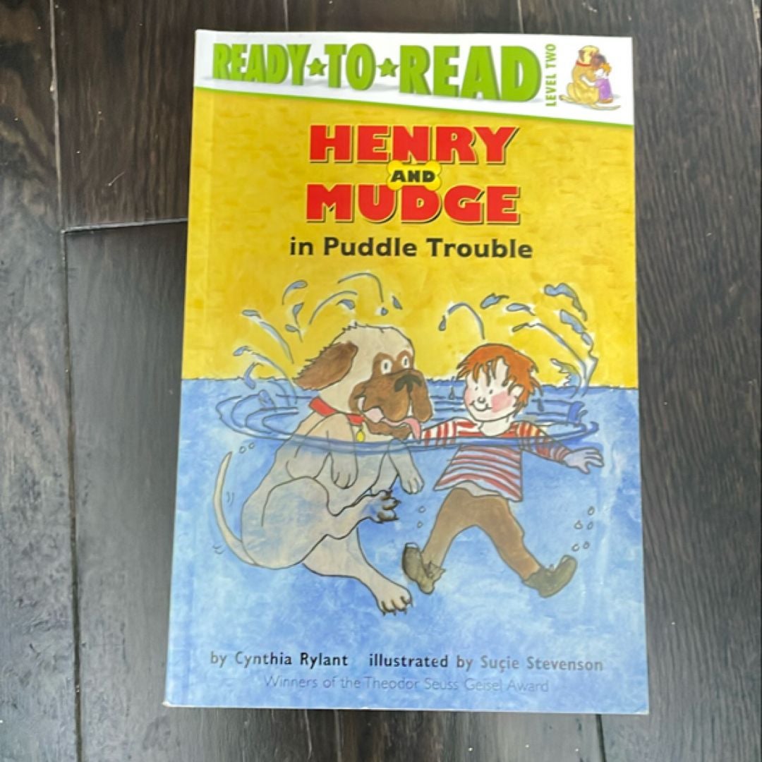 Henry and Mudge in Puddle Trouble by Cynthia Rylant; Suçie Stevenson ...