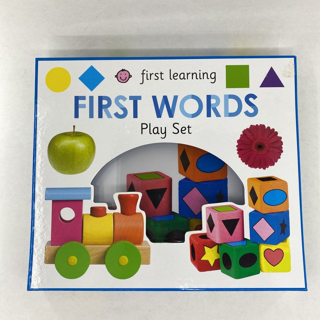 First Learning First Words Play Set by Roger Priddy