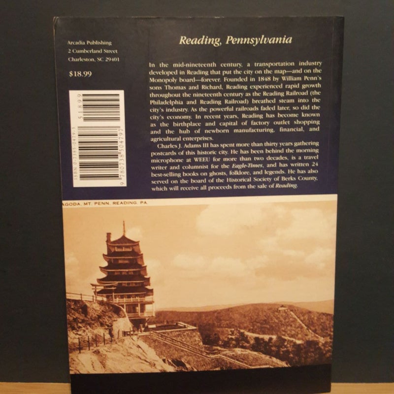 Reading in Vintage Postcards by Charles J. Adams III