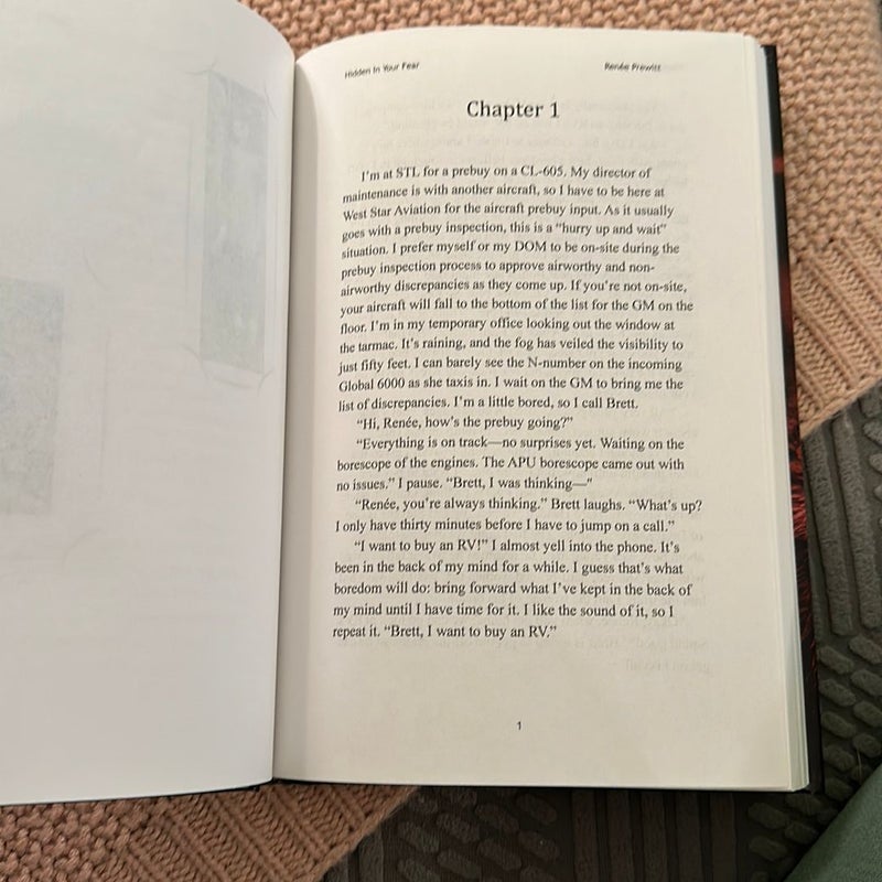 Hidden in Your Fear by Renée Prewitt, Hardcover | Pangobooks