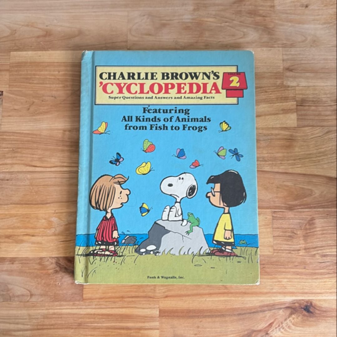 Charlie Brown’s ‘Cyclopedia, Vol. 2 by Based on Characters by Charles M ...