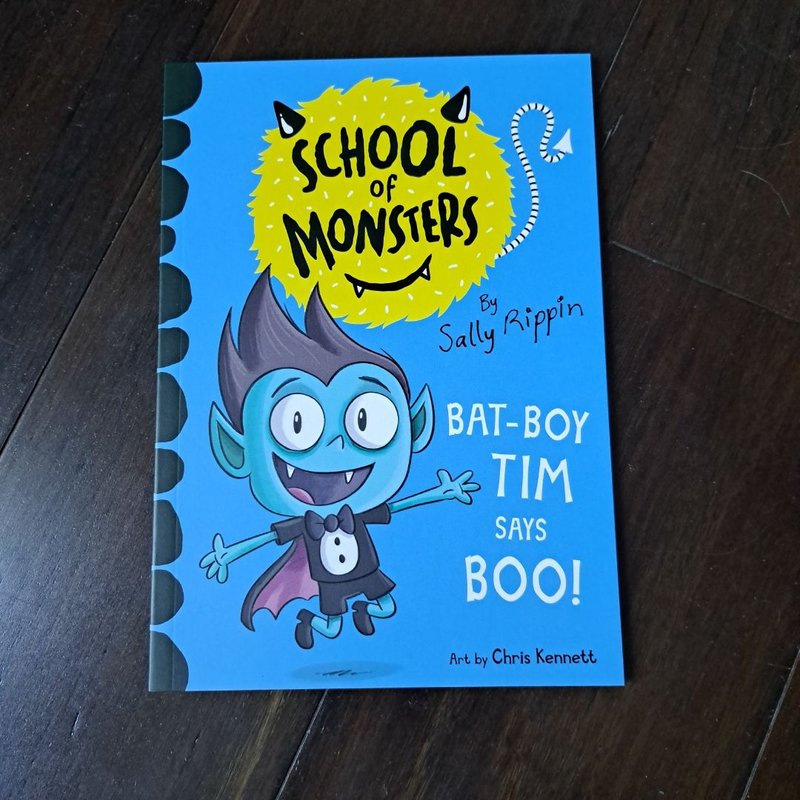 Bat-Boy Tim Says Boo by Sally Rippin