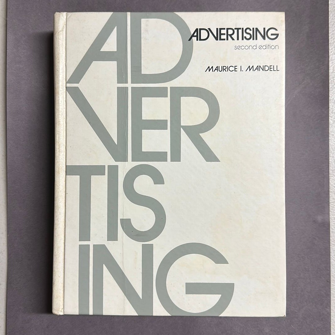 Advertising by Maurice I Mandell, Hardcover | Pangobooks