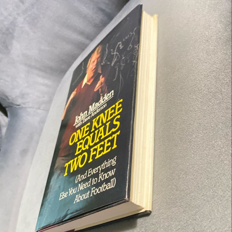 One Knee Equals Two Feet by John Madden, Hardcover | Pangobooks