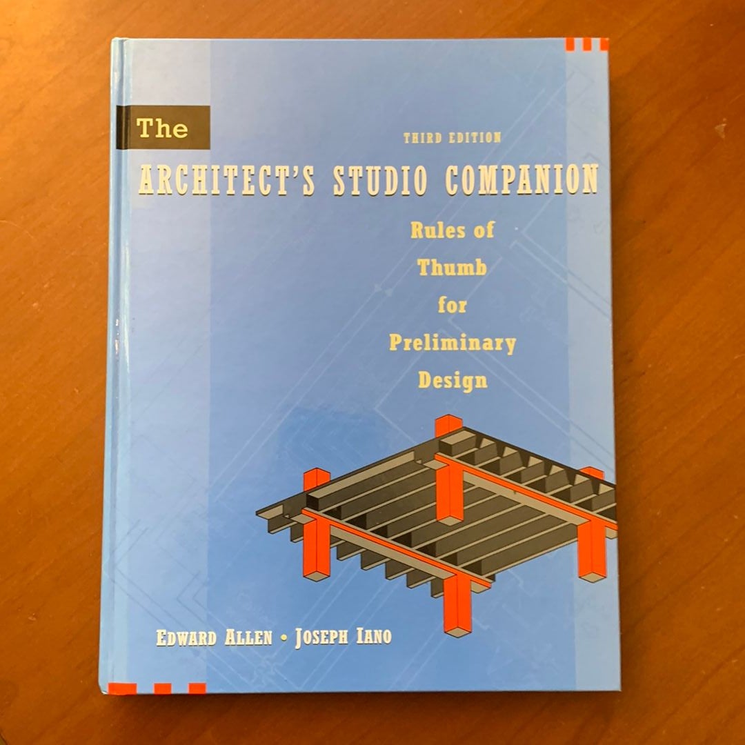 The Architect's Studio Companion by Edward Allen, Joseph Iano