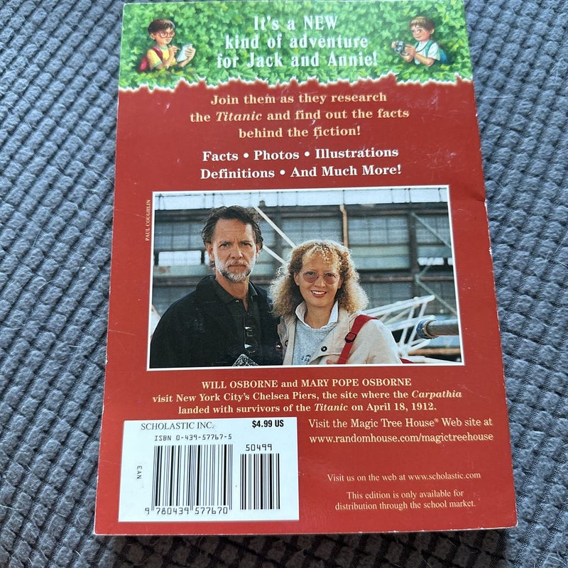 Magic Tree House: Research Guide- Titanic by Will Osborne & Mary Pope ...