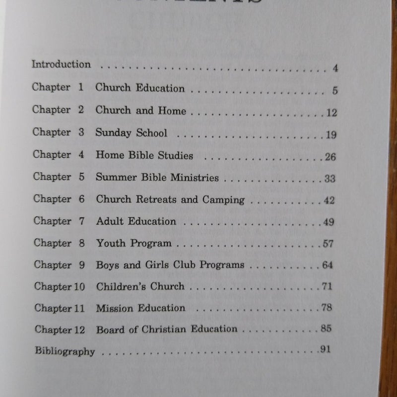 Church Educational Ministries by