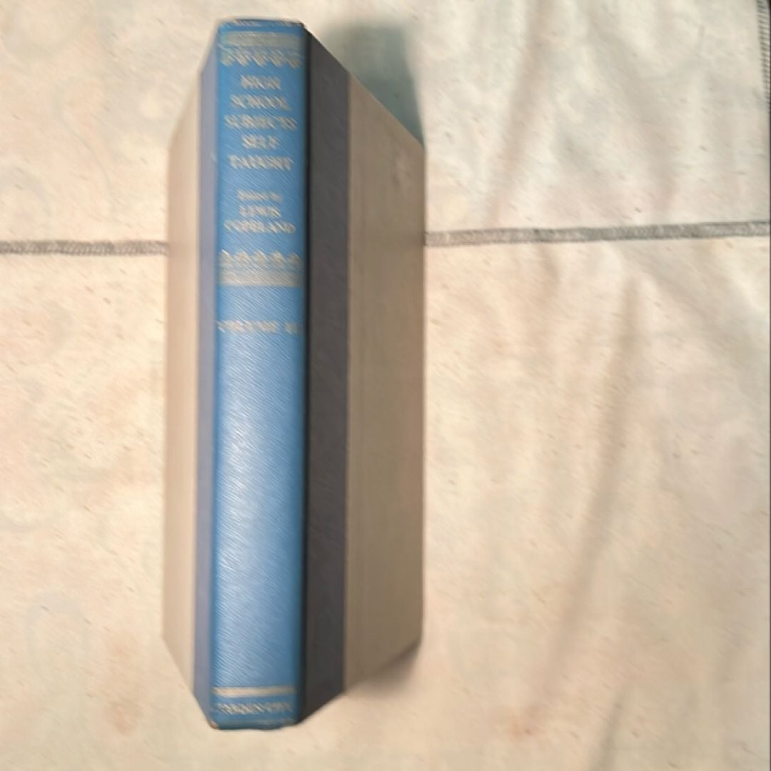 High School Subjects Self Taught, vol III by Lewis and Copeland ...