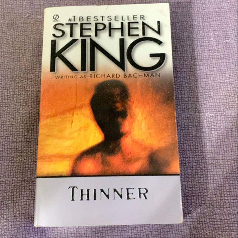 Thinner by Richard Bachman, Stephen King
