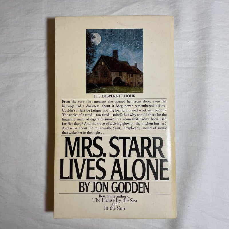 Mrs Starr Lives Alone by Jon Godden, Paperback | Pangobooks