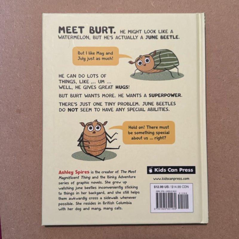 Burt the Beetle Doesn't Bite! by Ashley Spires