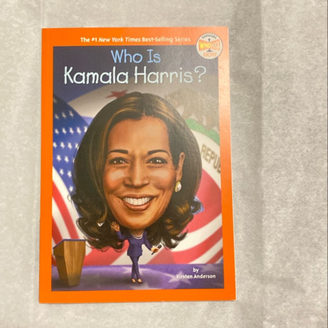 Who Is Kamala Harris? by Kirsten Anderson; Who HQ, Paperback | Pangobooks