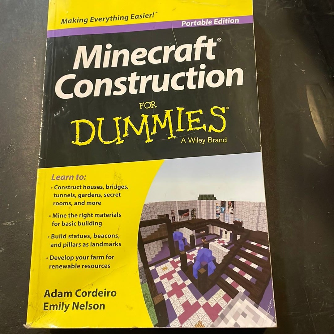 Minecraft Construction for Dummies by Adam Cordeiro, Emily Nelson
