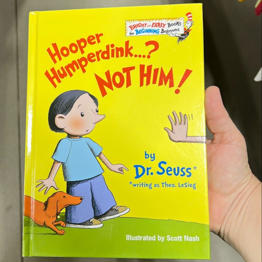 Hooper Humperdink... ? Not Him! by Dr. Seuss