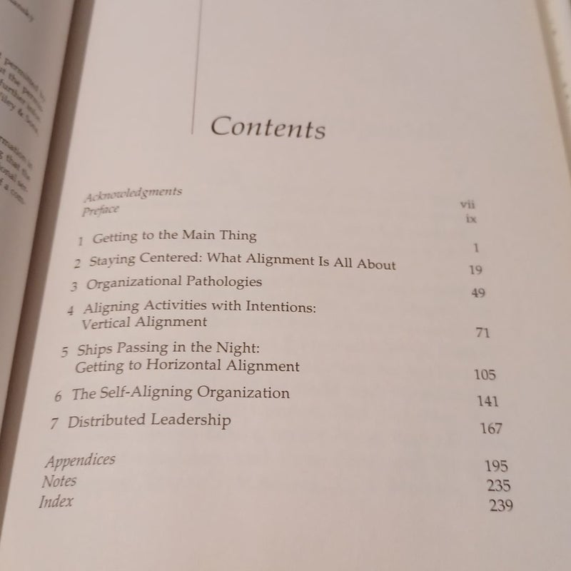 The Power of Alignment by George Labovitz, Victor Rosansky