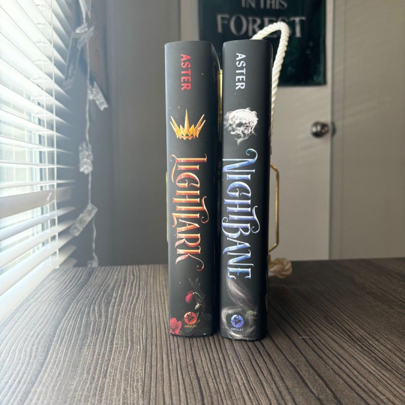 Lightlark + Nightbane 1st Ed. by Alex Aster, Hardcover | Pangobooks