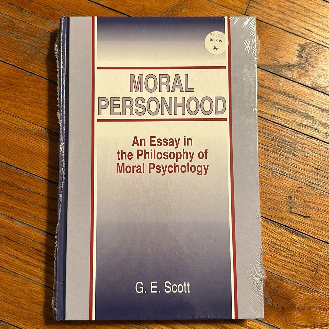 Moral Personhood by G. E. Scott