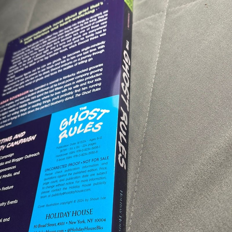 The Ghost Rules ARC by Adam Rosenbaum, Paperback | Pangobooks