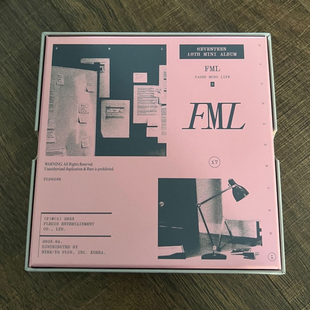 Seventeen - FML - 10th Mini Album by Seventeen, Hardcover | Pangobooks