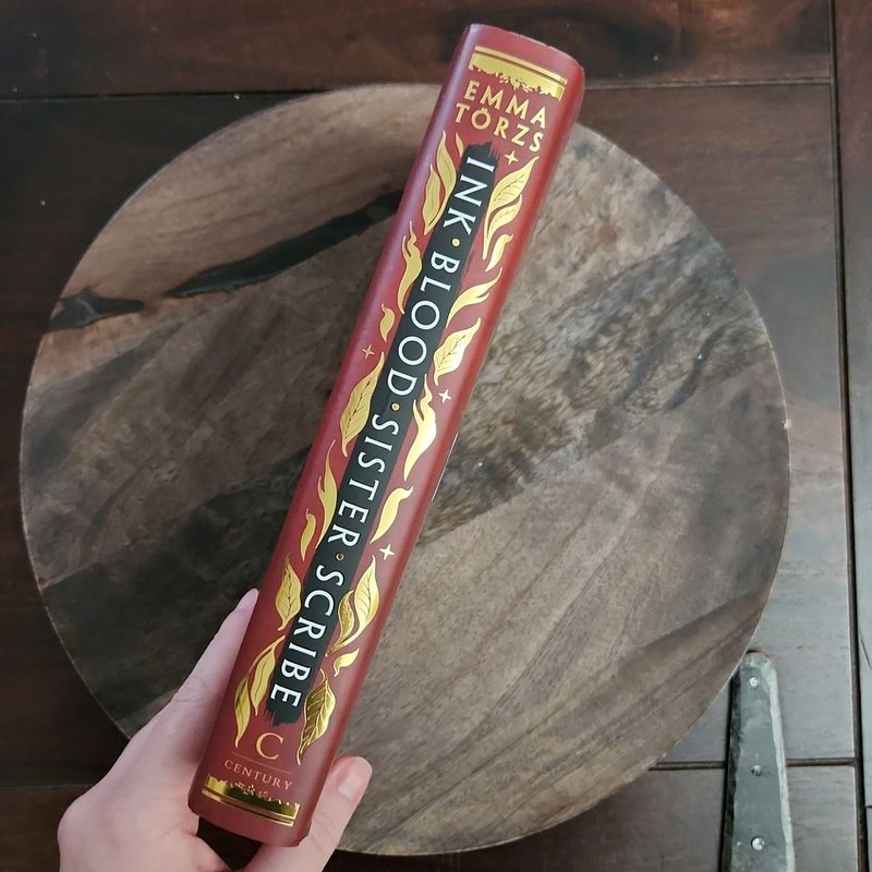 Waterstones Ink Blood Sister Scribe SIGNED by Emma Torzs, Hardcover ...