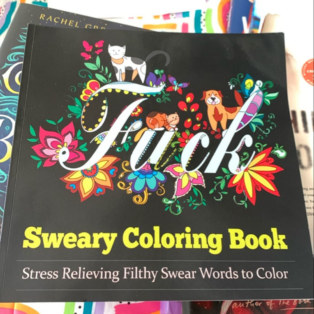 Sweary Coloring Book by Adult Coloring Books