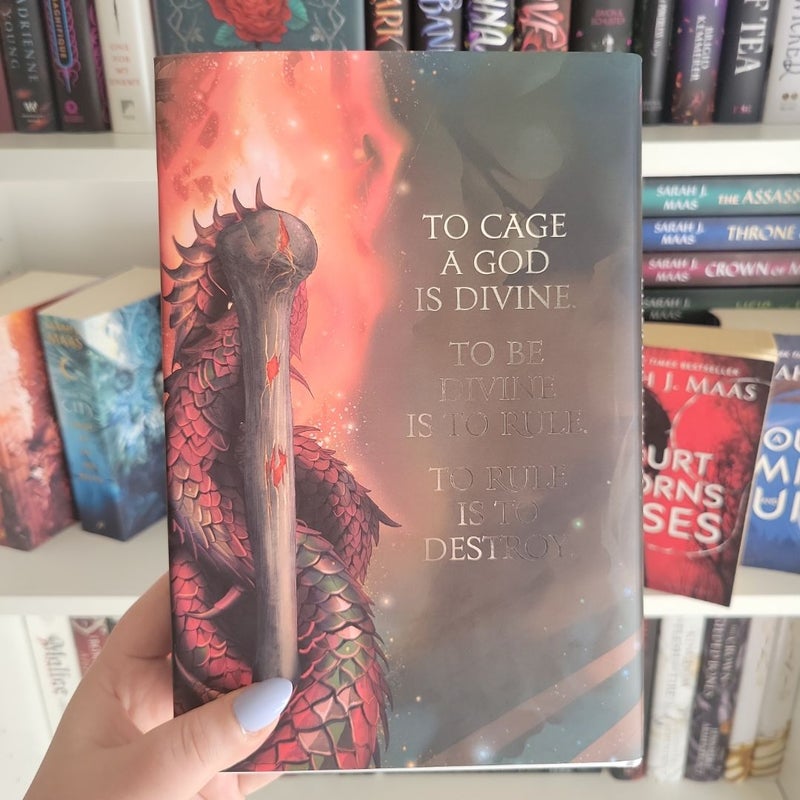 To Cage a God (Illumicrate Edition) by Elizabeth May, Hardcover ...