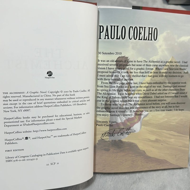The Alchemist: a Graphic Novel by Paulo Coelho, Hardcover | Pangobooks
