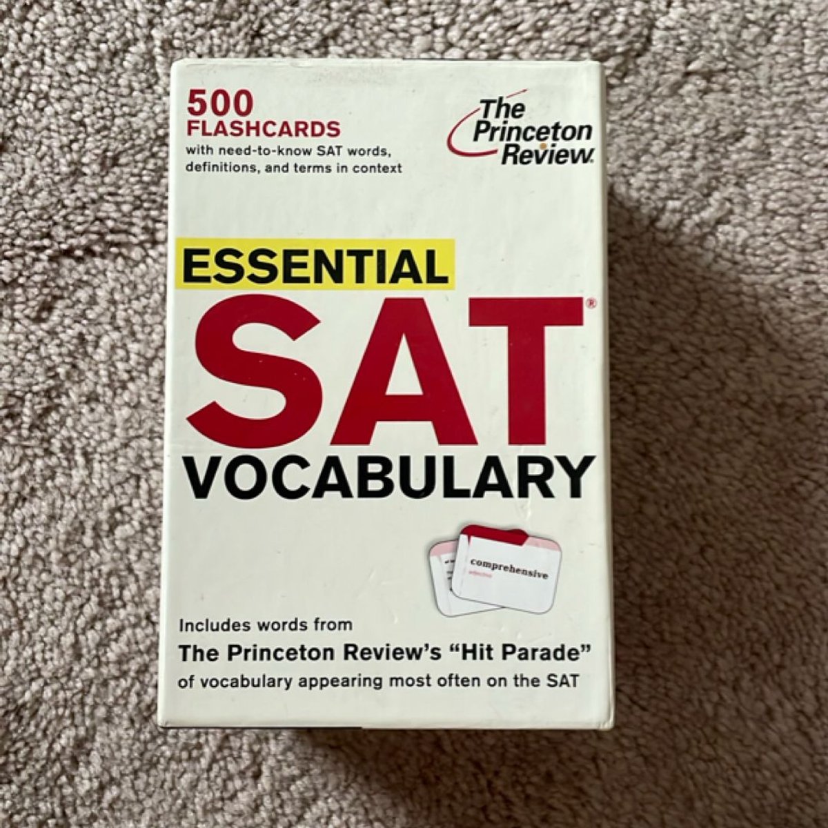 Essential SAT Vocabulary by Princeton Review Staff