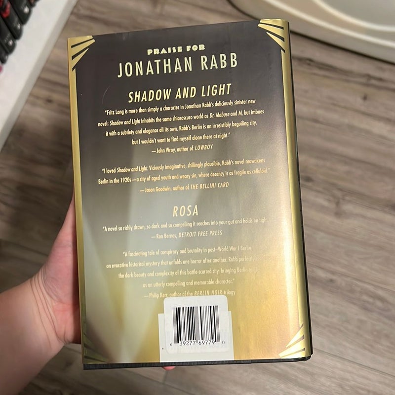 Shadow and Light by Jonathan Rabb, Hardcover | Pangobooks