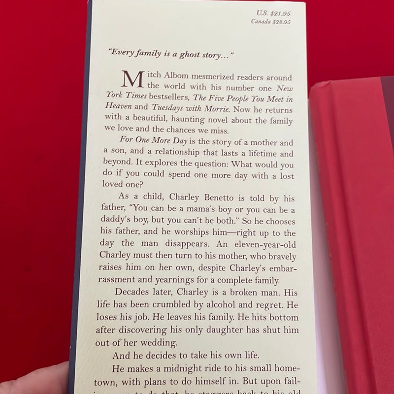 For One More Day by Mitch Albom, Hardcover | Pangobooks