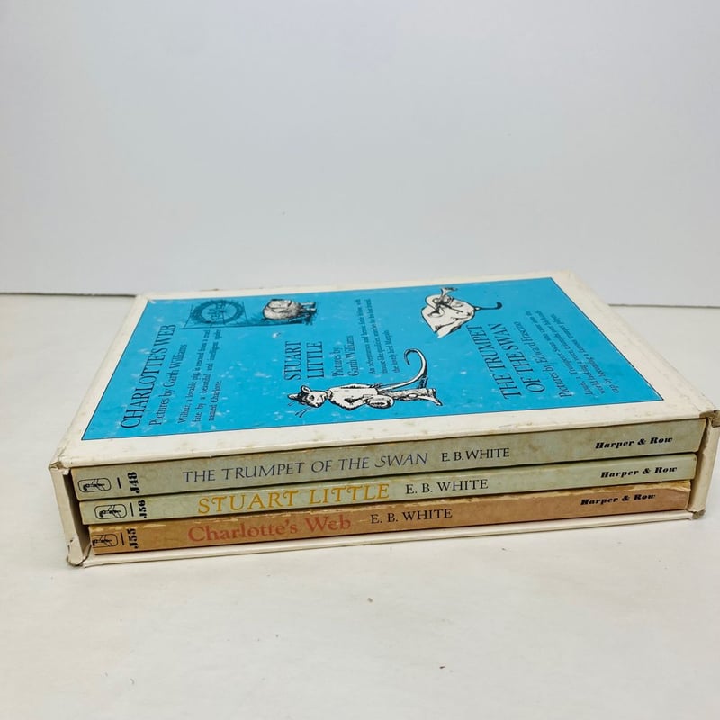 Charlottes Web, Stuart Little, The Trumpet of the Swan by EB White ...