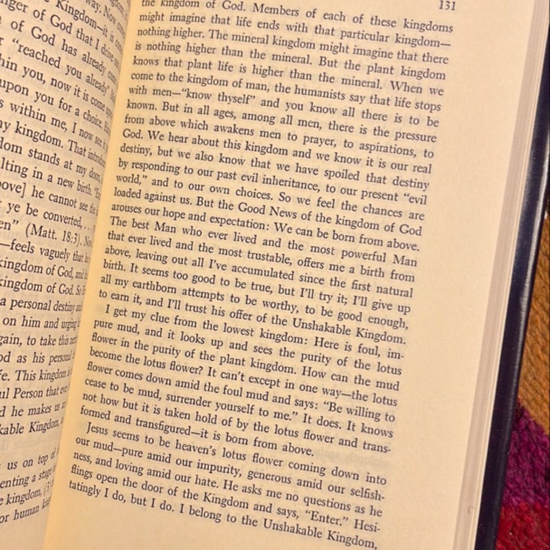 The Unshakable Kingdom and the Unchanging Person by E. Stanley Jones