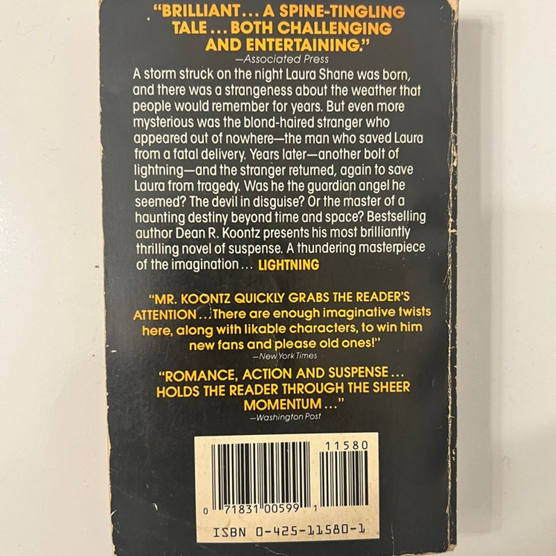 Horror-LIGHTNING by Dean Koontz, Paperback | Pangobooks