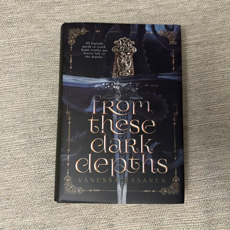 From These Dark Depths by Vanessa Rasanen, Hardcover | Pangobooks