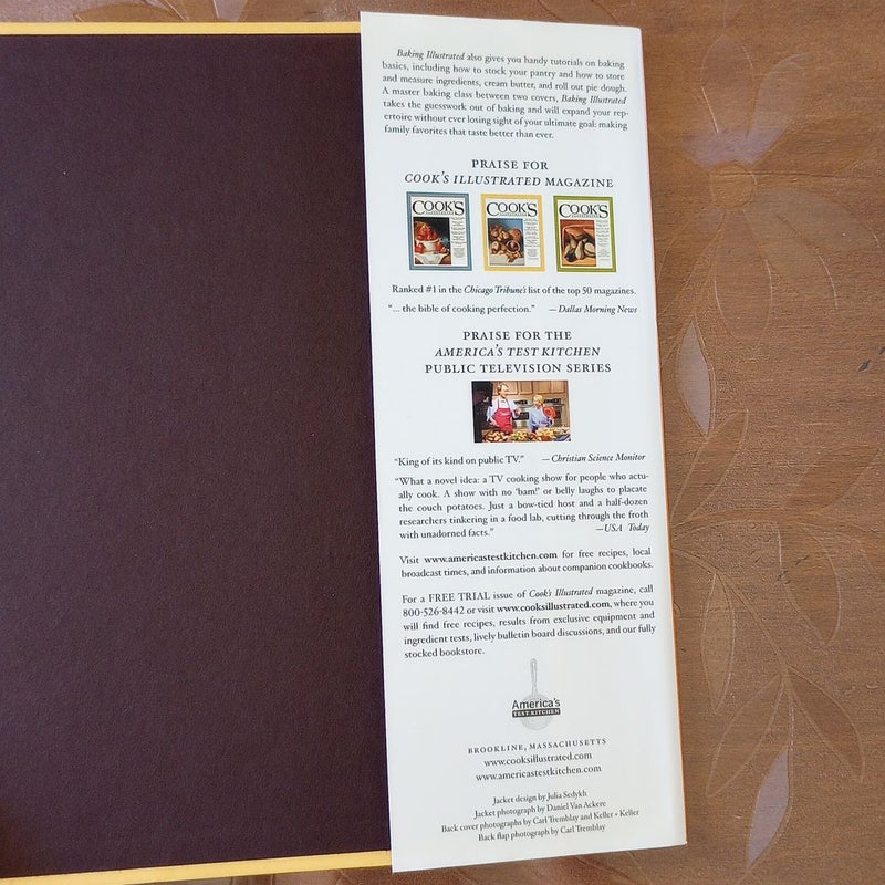 Baking Illustrated by Cook's Illustrated Magazine Editors, Hardcover ...