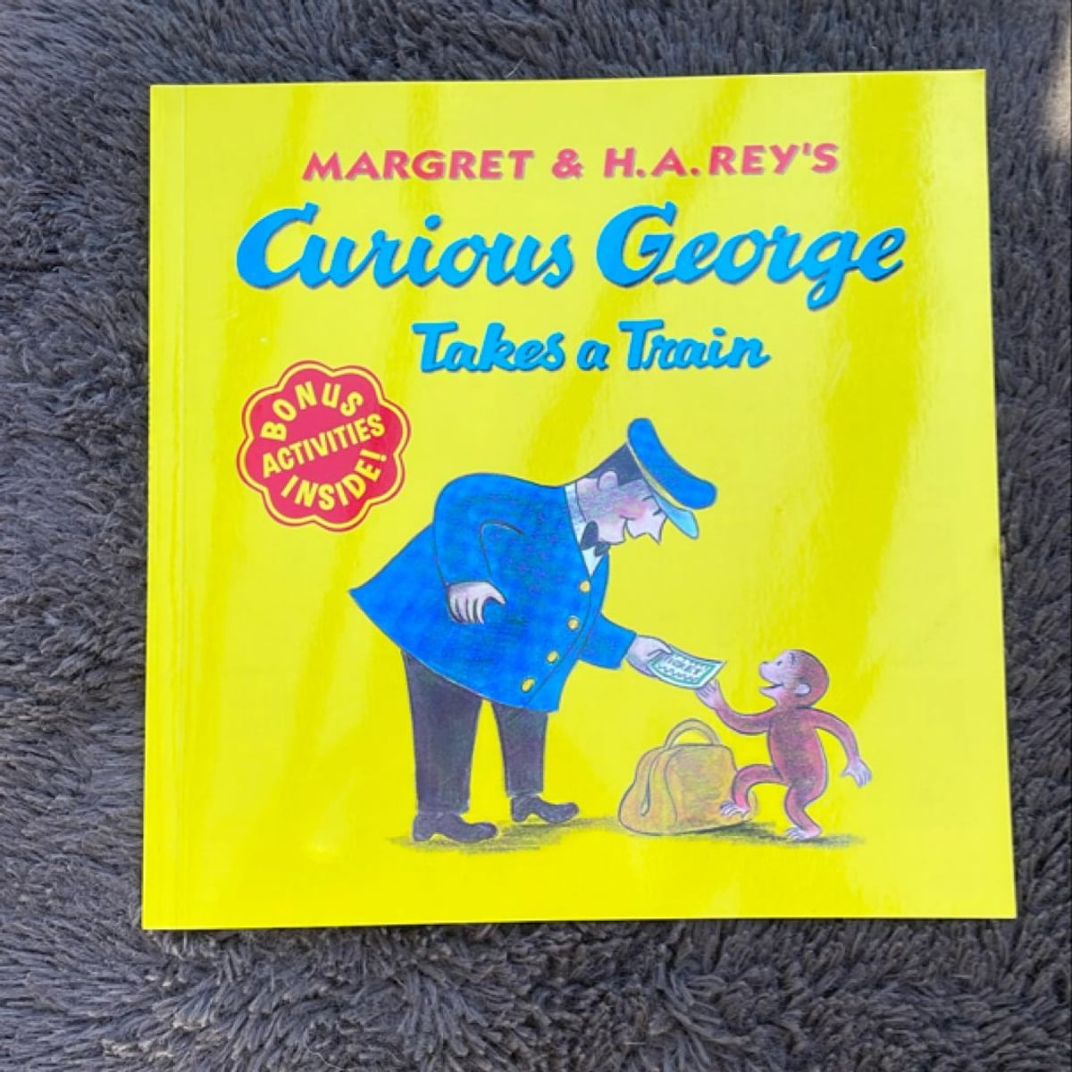 Curious George Takes a Train by H. A. Rey; Martha Weston (Illustrator ...