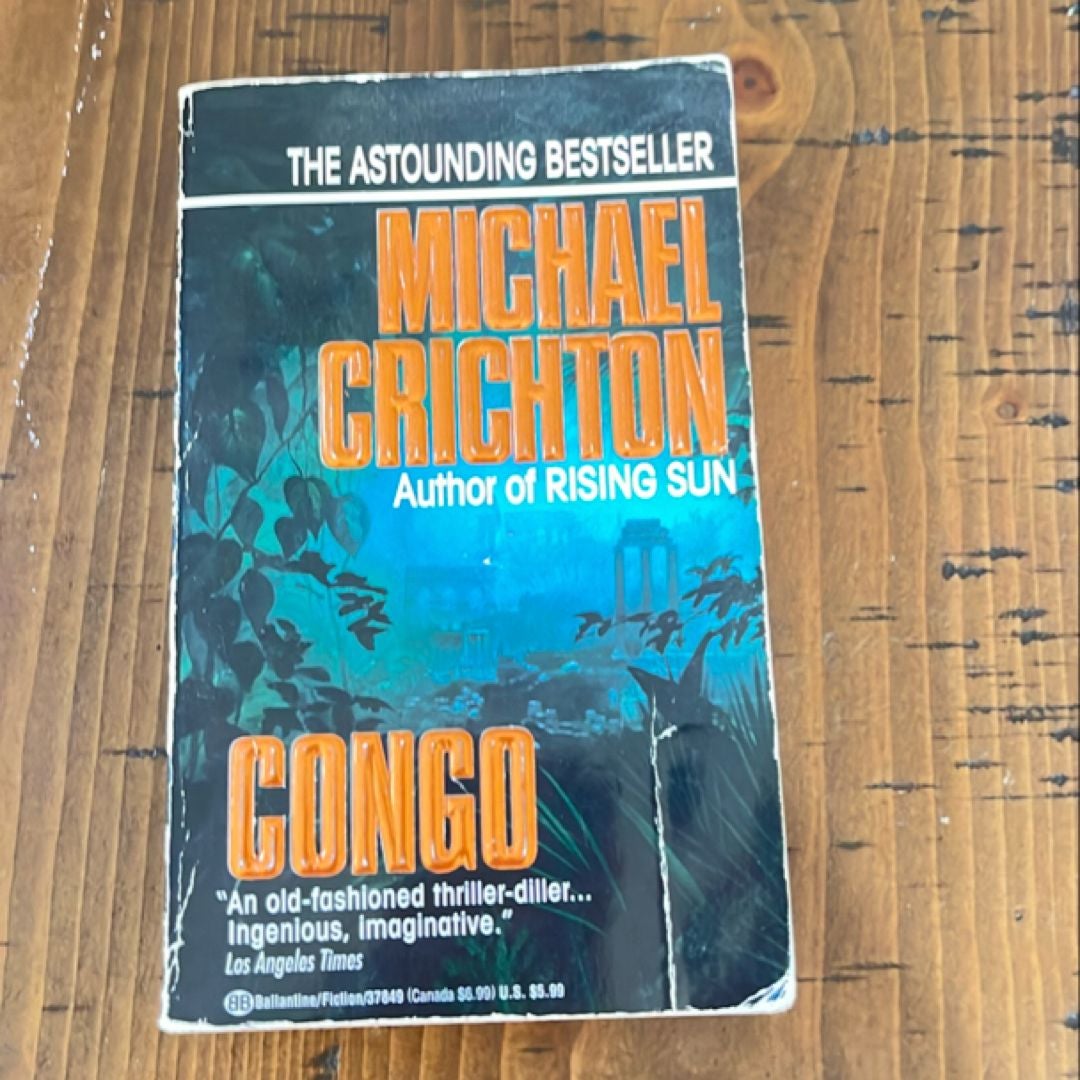 Congo by Michael Crichton, Paperback | Pangobooks
