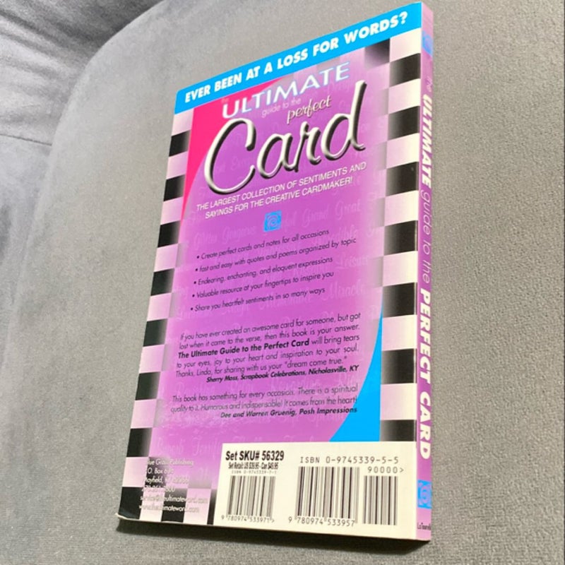 The Ultimate Guide to the Perfect Card by Linda LaTourelle