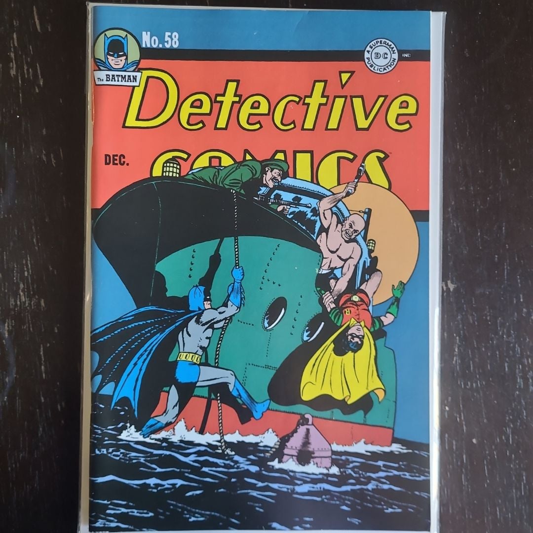 Detective Comics No. 58 (2024 Facsimile Edition) by Bob Kane, Paperback ...