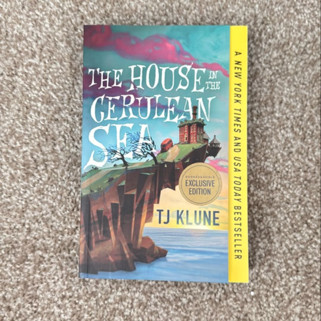 The House in the Cerulean Sea by TJ Klune, Paperback | Pangobooks