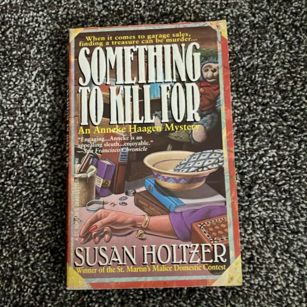 Something to Kill For by Susan Holtzer